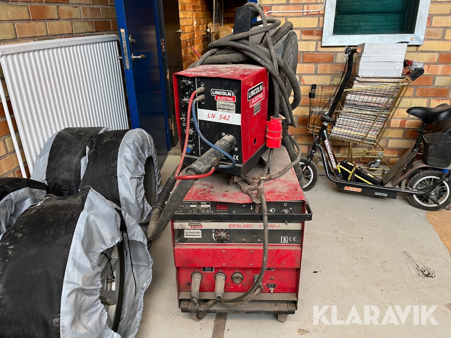 MIG-Svets Lincoln CV400-1, Stockholm, Klaravik auktioner