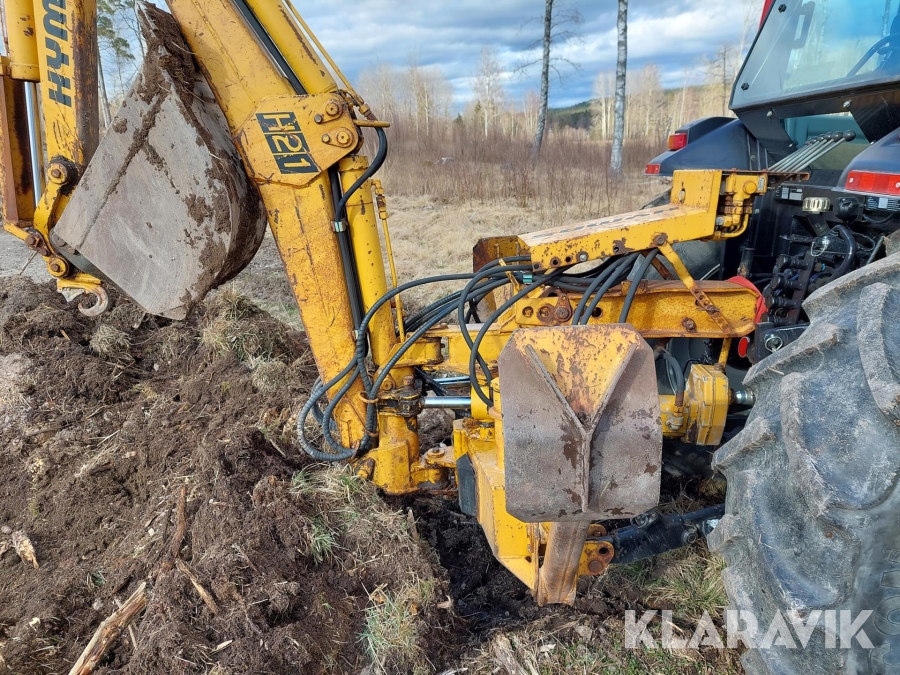 Grävaggregat Hymas 21, Årjäng, Klaravik auktioner