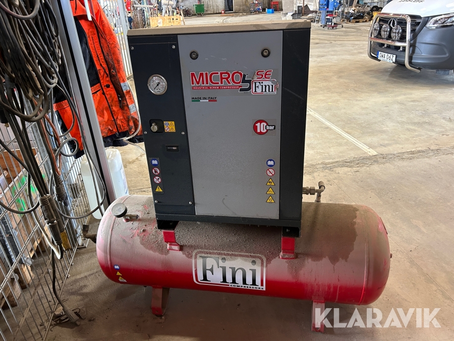 Kompressor Fini Micro 5 SE, Göteborg, Klaravik auktioner