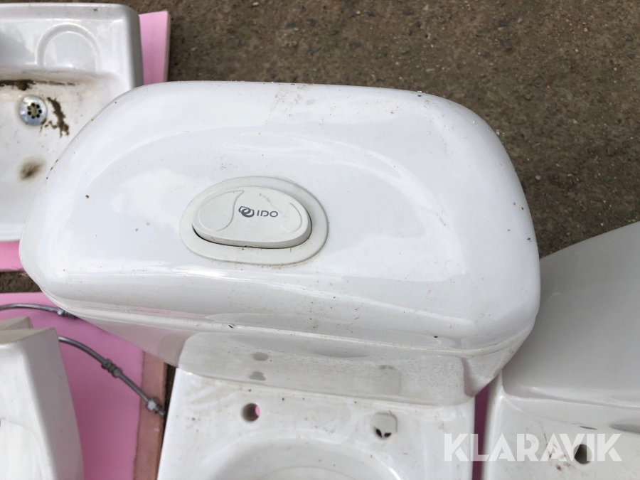 Klaravik Auktioner | Toalett 4st IDO