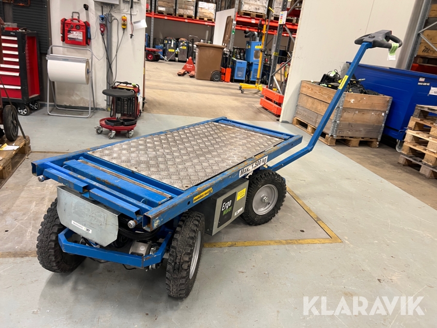 Transportvagn batteridriven GMV Ergomover-1500, Svalöv, Klar