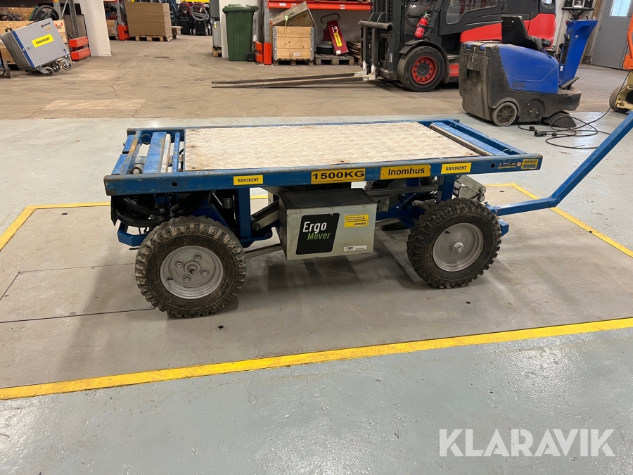 Transportvagn elektrisk GMV Ergomover 1500, Svalöv, Klaravik