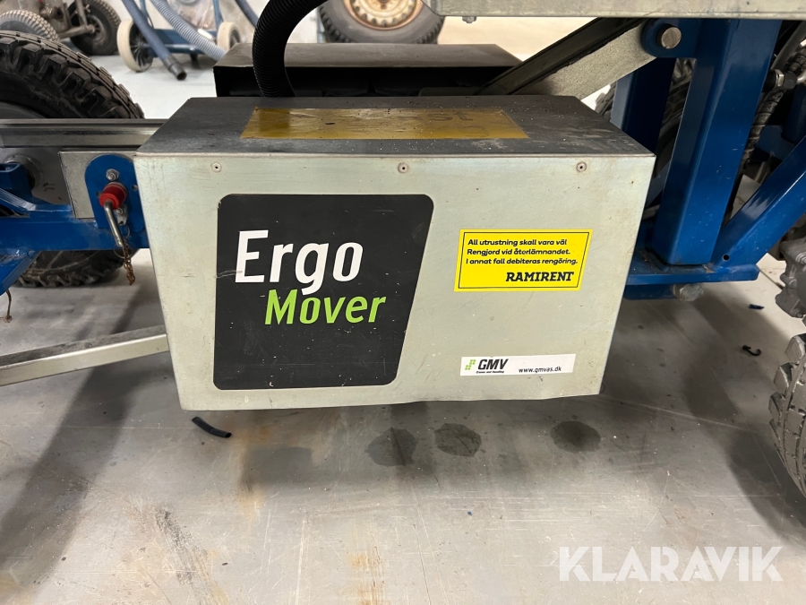 Transportvagn elektrisk GMV Ergomover 1500, Svalöv, Klaravik