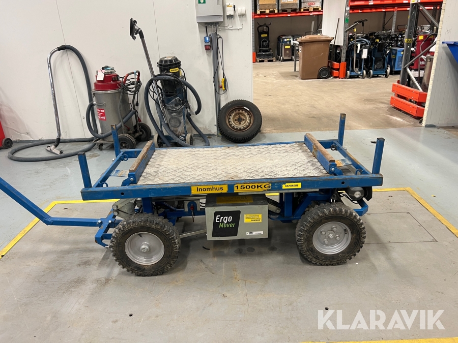 Transportvagn elektrisk GMV Ergomover 1500, Svalöv, Klaravik