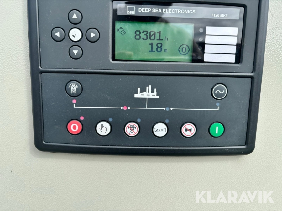 Generator Volvo Penta 500KVa, Enköping, Klaravik auktioner