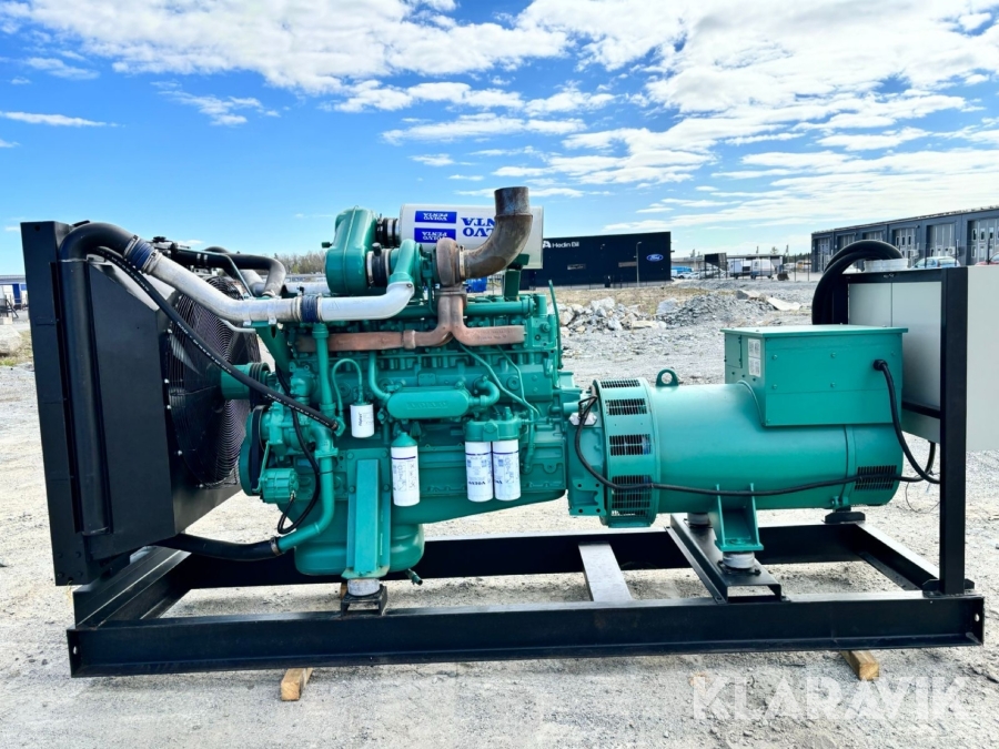 Generator Volvo Penta 500KVa, Enköping, Klaravik auktioner