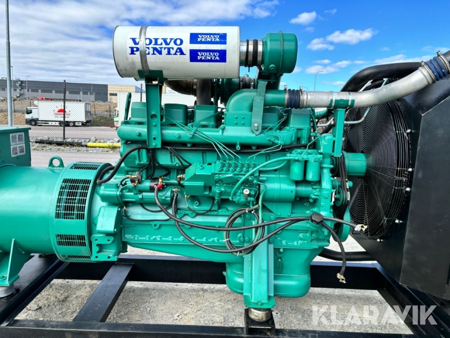 Generator Volvo Penta 500KVa, Enköping, Klaravik auktioner