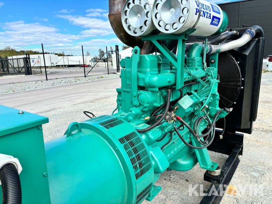 Generator Volvo Penta 500KVa, Enköping, Klaravik auktioner