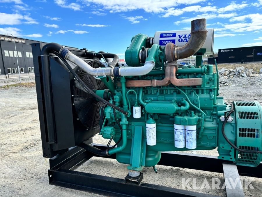 Generator Volvo Penta 500KVa, Enköping, Klaravik auktioner
