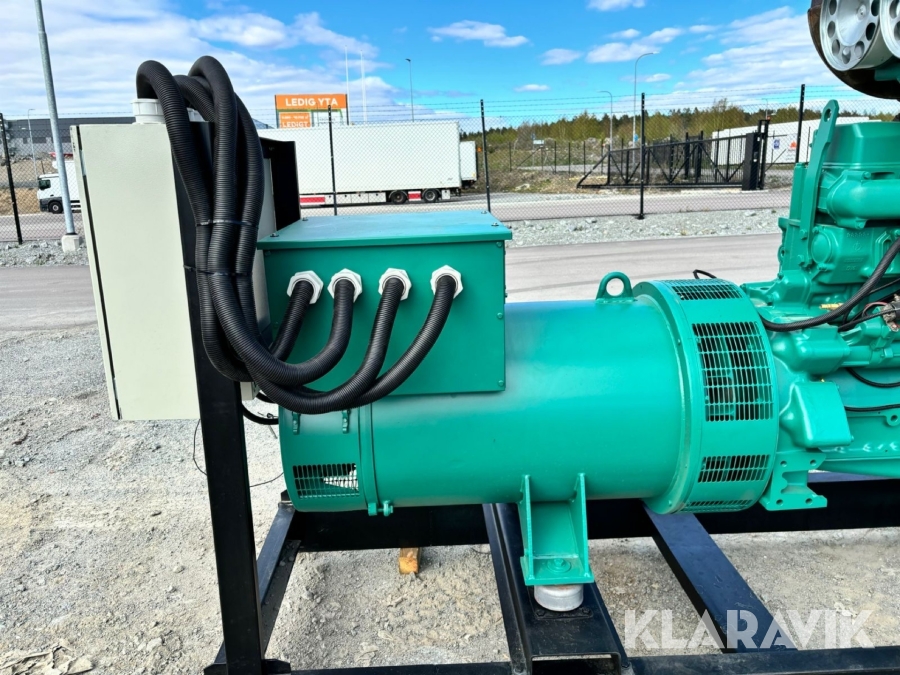 Generator Volvo Penta 500KVa, Enköping, Klaravik auktioner