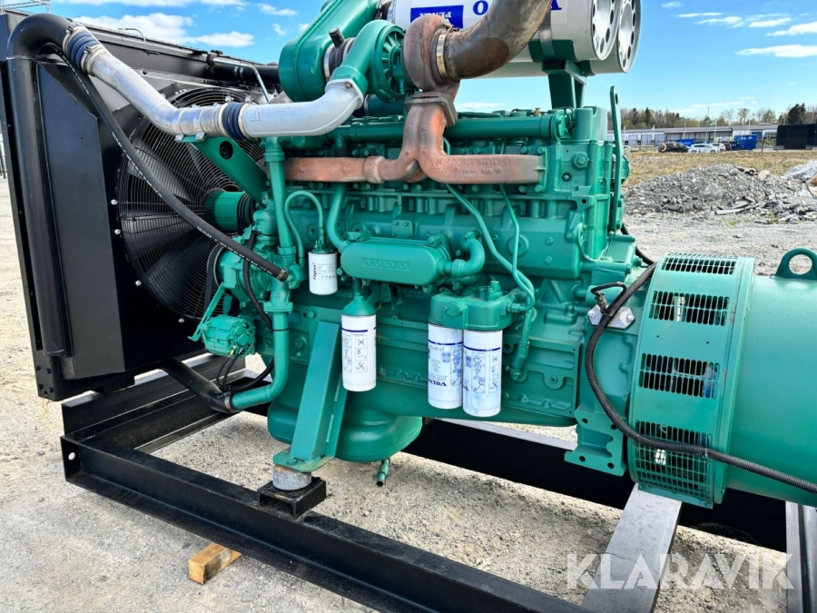 Generator Volvo Penta 500KVa, Enköping, Klaravik auktioner