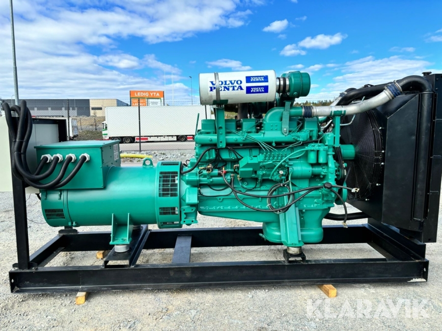 Generator Volvo Penta 500KVa, Enköping, Klaravik auktioner