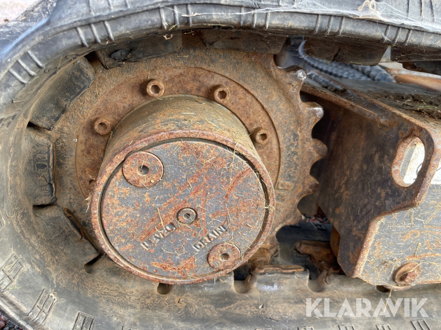 Grävmaskin Volvo EC18C, Kungälv, Klaravik auktioner