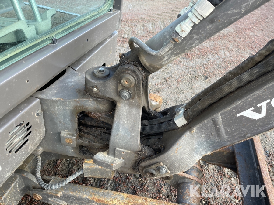Grävmaskin Volvo EC18C, Kungälv, Klaravik auktioner