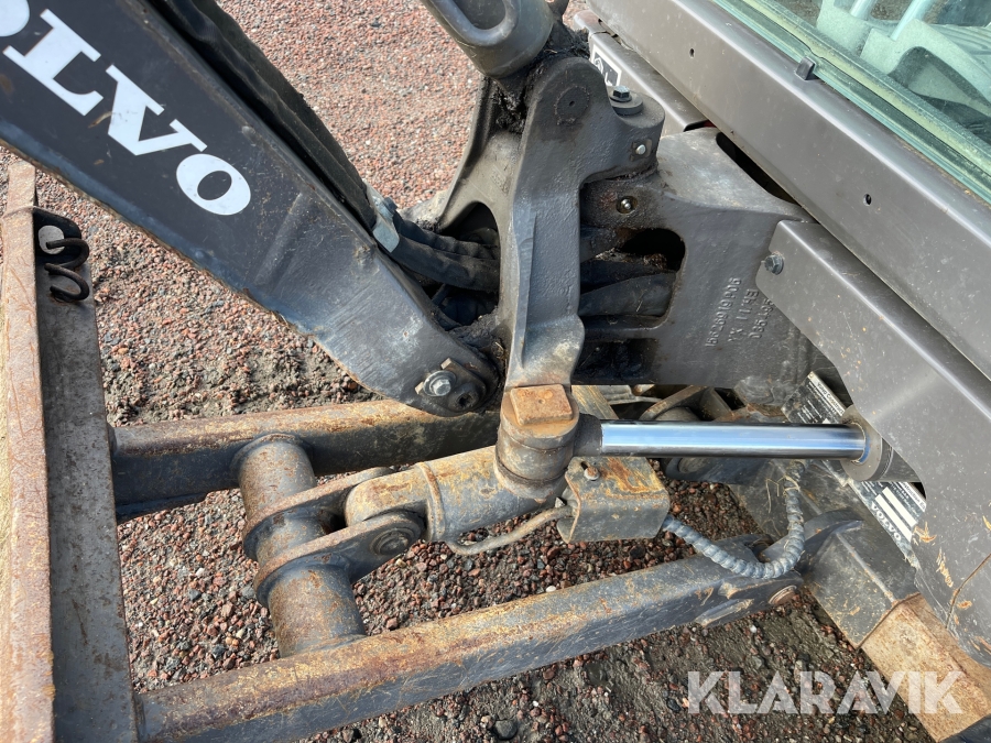 Grävmaskin Volvo EC18C, Kungälv, Klaravik auktioner