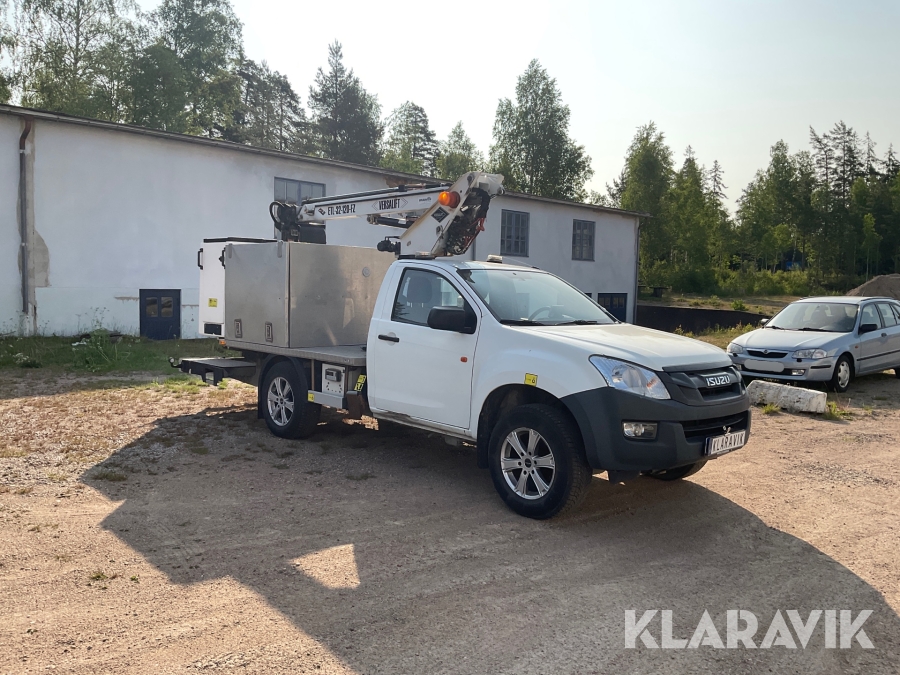 Liftbil Isuzu D-Max, Lessebo, Klaravik auktioner