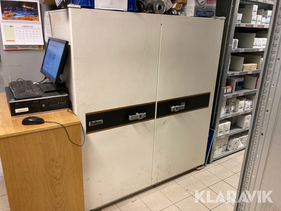 Brandkassaskåp HADAK, Linköping, Klaravik auktioner