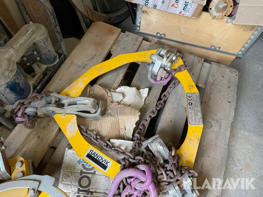 Lyftverktyg till Sandvik Krossmantlar, Karlskrona, Klaravik