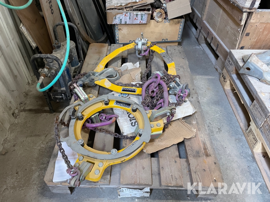 Lyftverktyg till Sandvik Krossmantlar, Karlskrona, Klaravik