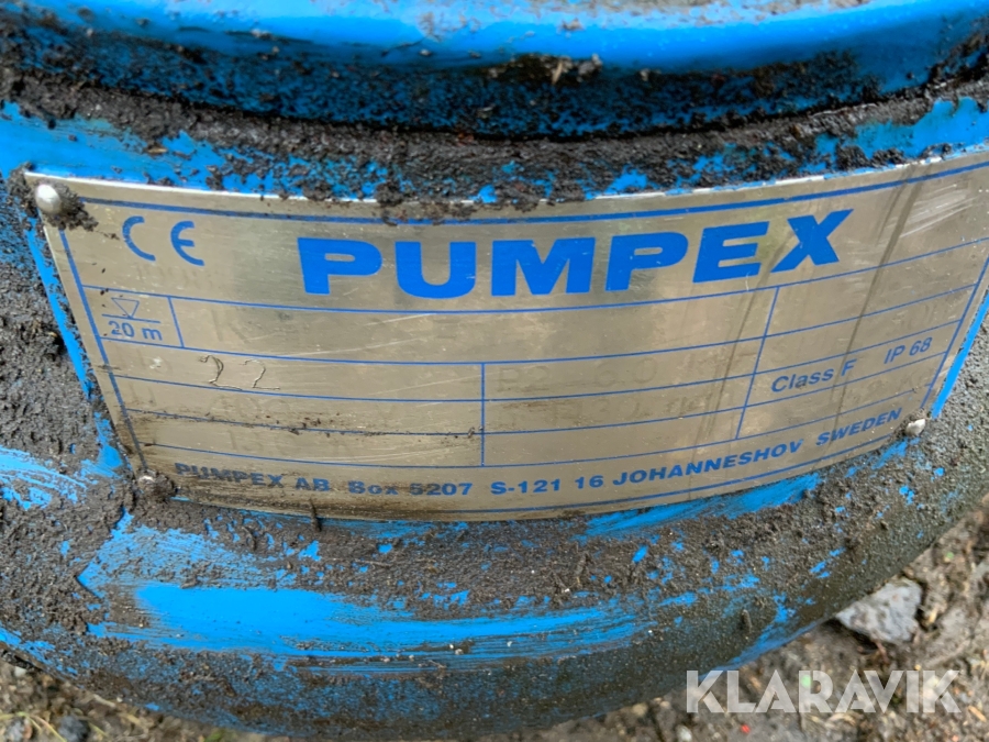 Länspump Pumpex, Nordmaling, Klaravik auktioner