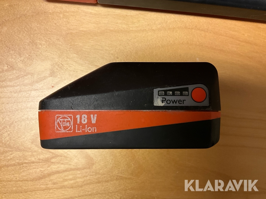 Laddset Fein 3.0 Ah 18V, Luleå, Klaravik auktioner