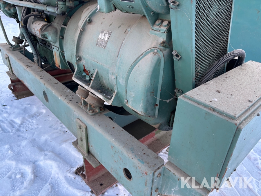 Elverk/Generator ASEA 145 kVA, Kristianstad, Klaravik auktio