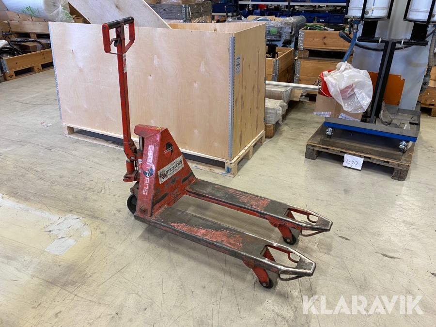 Pallyft Logitrans GL 2500, Tyresö, Klaravik auktioner