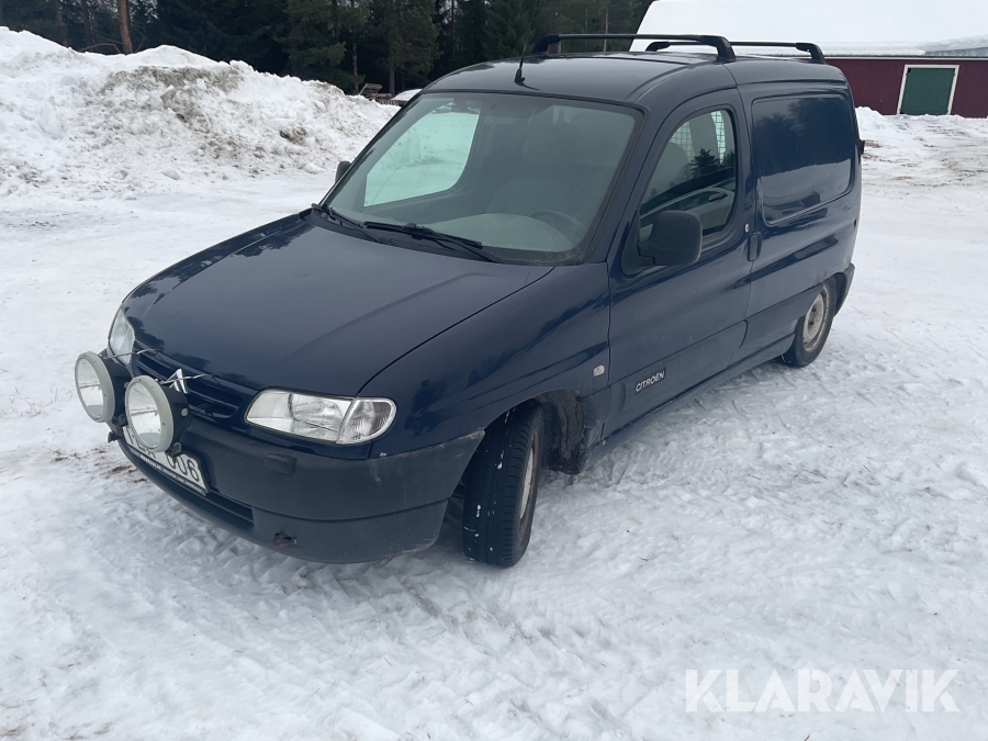 Budbil Citroën Berlingo, Skellefteå, Klaravik auktioner