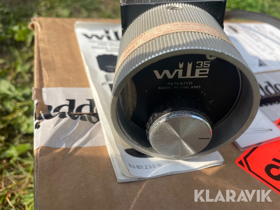 Klaravik Auktioner | Vattenhalsmätare Wile 35