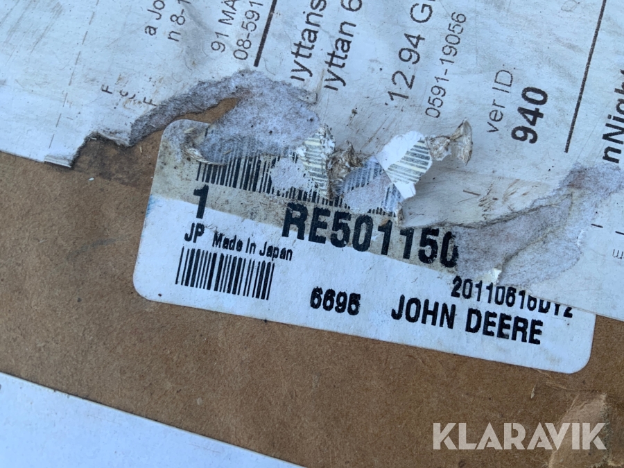 Pall med diverse lika material, Alvesta, Klaravik auktioner