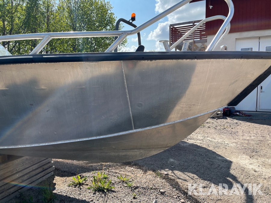 Arbetsbåt aluminiumbåt Alucraft 24 DP, Norrtälje, Klaravik a
