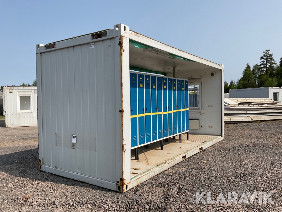 Containermodul Containex FB, Jönköping, Klaravik auktioner