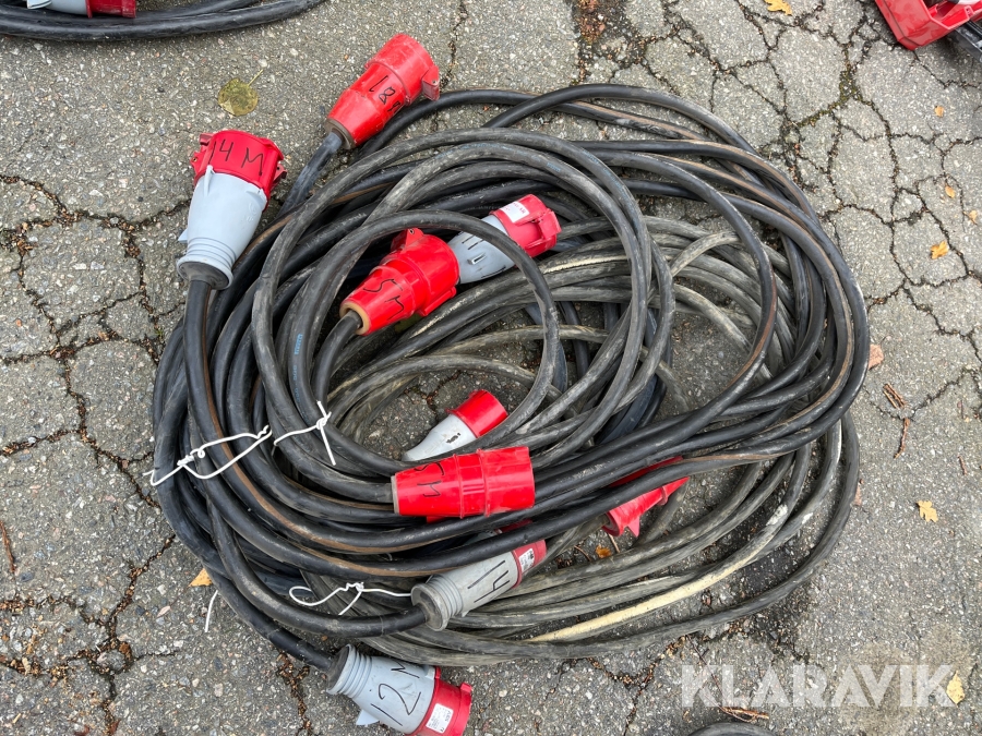 Elkabel 32A 49 m, Västerås, Klaravik auktioner