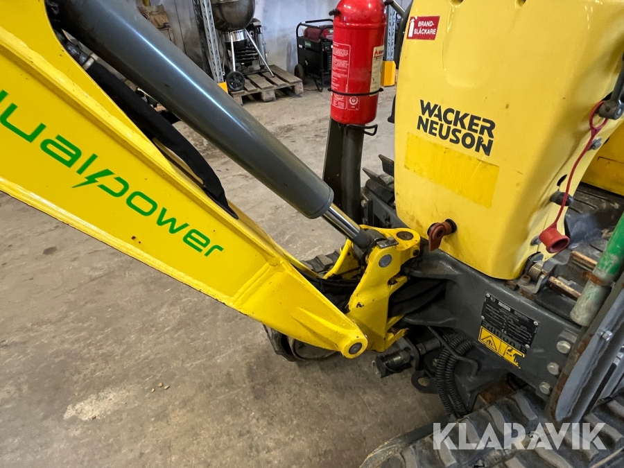 Grävmaskin Wacker Neuson 803 Dual ePower, Ängelholm, Klaravi