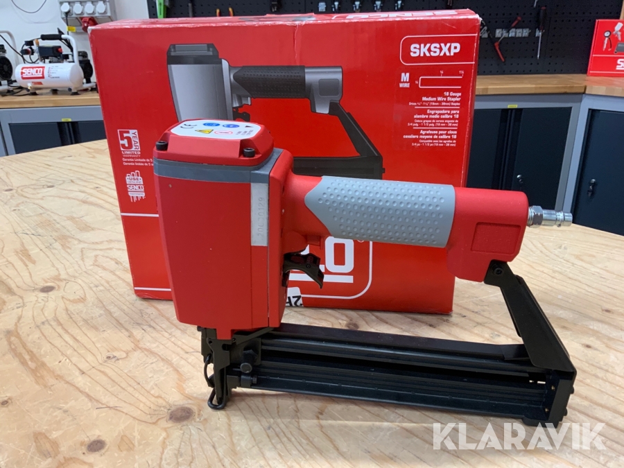 M-Klammvertyg Senco SKSXP 22-38MM, Strängnäs, Klaravik auk