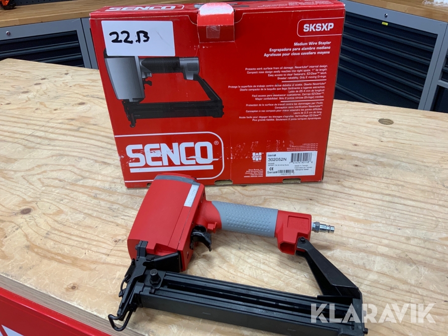 M-Klammvertyg Senco SKSXP 22-38MM, Strängnäs, Klaravik auk