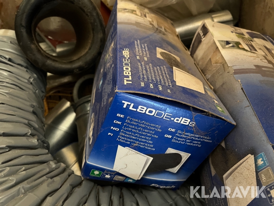 Diverse ventilation, Essunga, Klaravik auktioner