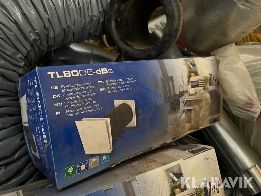 Diverse ventilation, Essunga, Klaravik auktioner