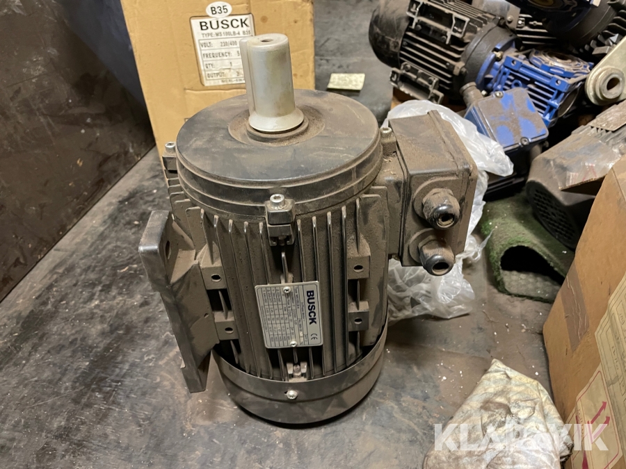 Motor Busck MS100LB-4, Vimmerby, Klaravik auktioner
