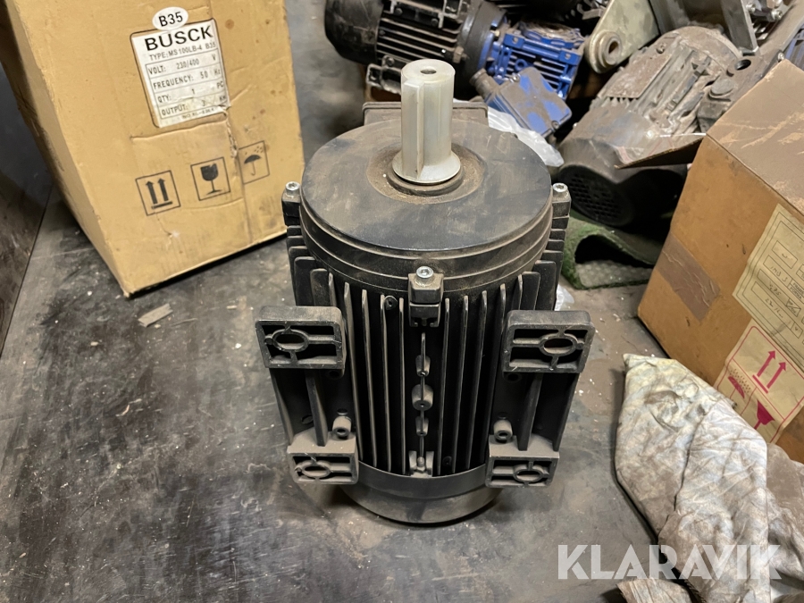 Motor Busck MS100LB-4, Vimmerby, Klaravik auktioner