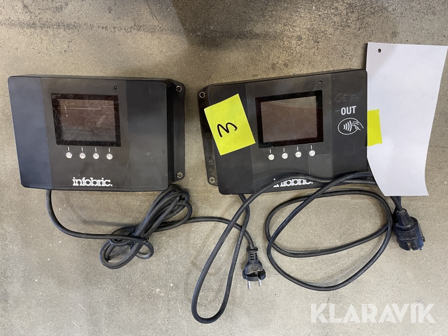 Klaravik Auktioner | Regbox för ID06 Infobric 2 st