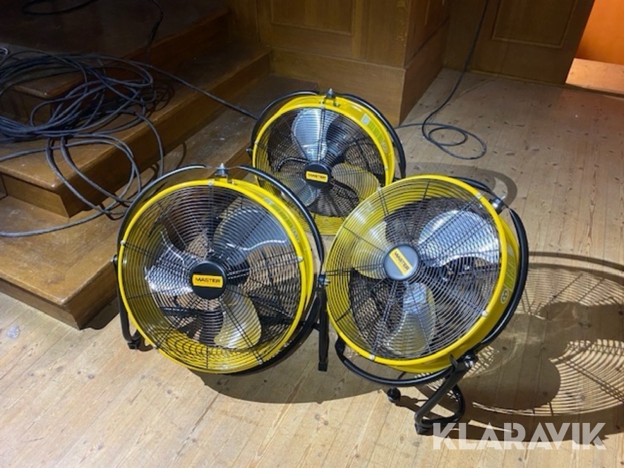 Fläktar av sammansatt konstruktion Master Climate Solutions