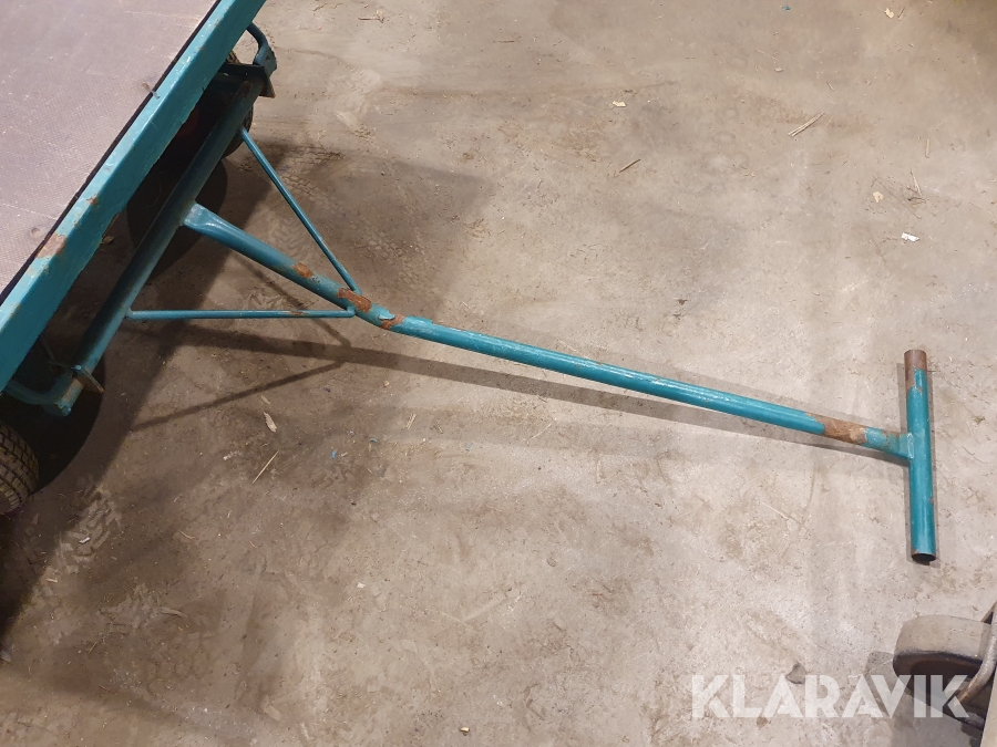 Transportvagn / Flakvagn Trönningekärran 2 axlad med broms H