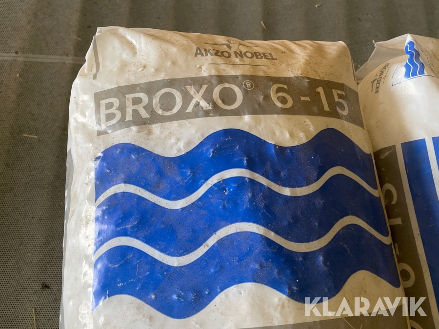 Salt för vattenavhärdning 1000kg 20 säckar Broxo 6-15, Mo