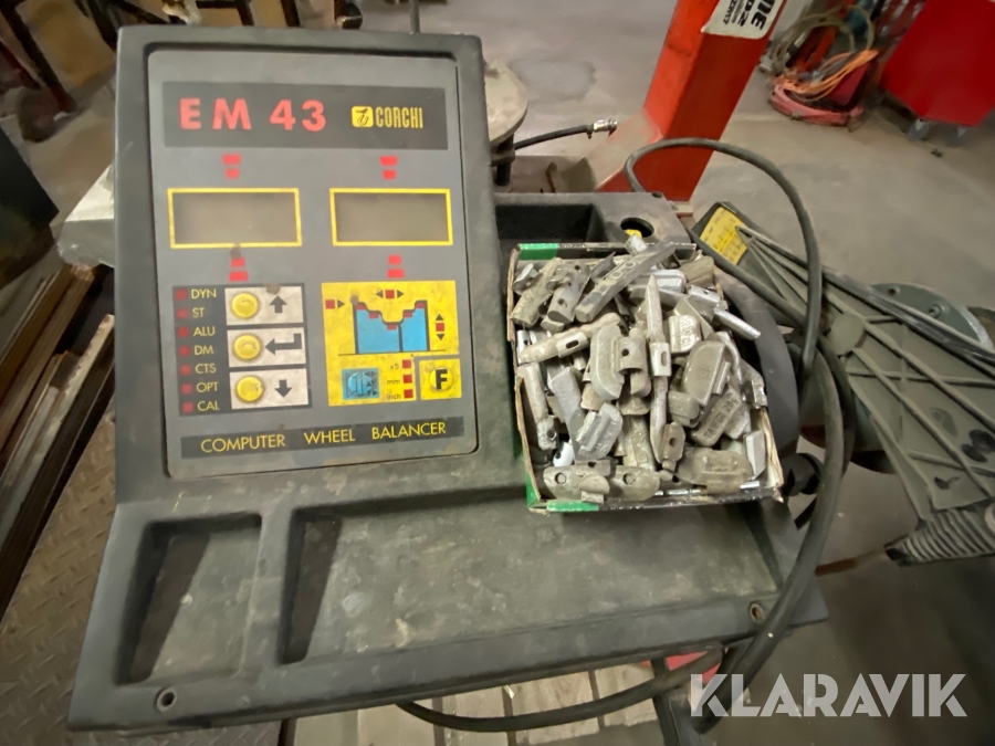 Däckmontering & balanserings maskiner Corghi EM43, Stockholm