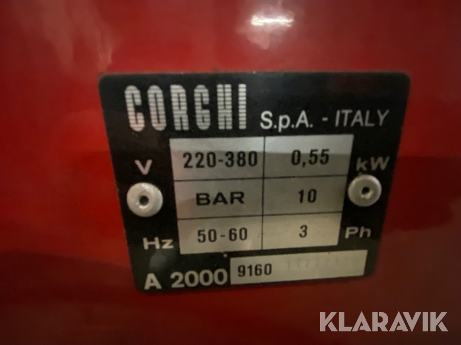 Däckmontering & balanserings maskiner Corghi EM43, Stockholm