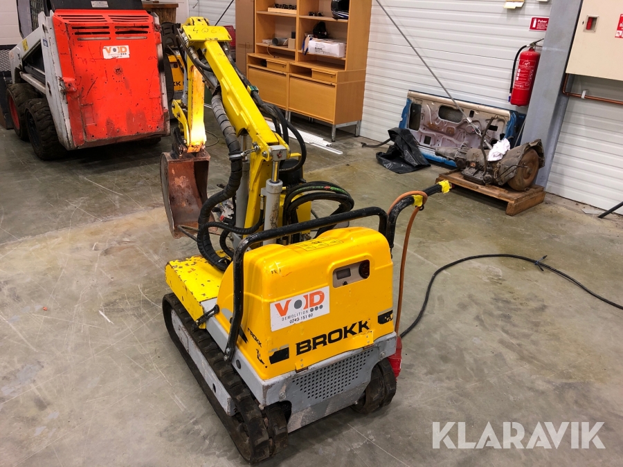 Klaravik Auktioner | Rivningsrobot Brokk 40