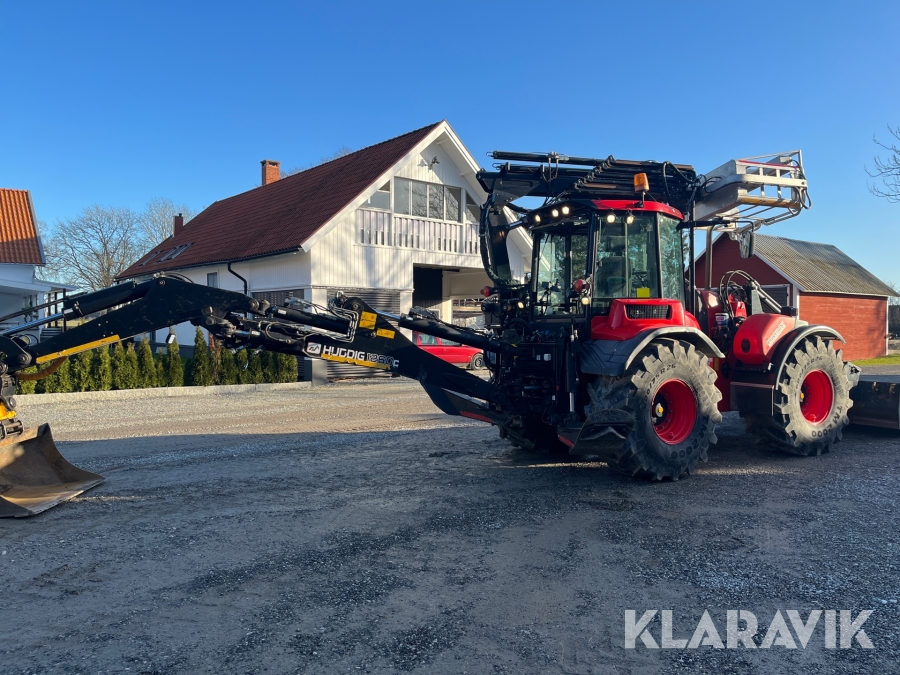 Grävlastare Huddig 1260C, Gotland, Klaravik auktioner