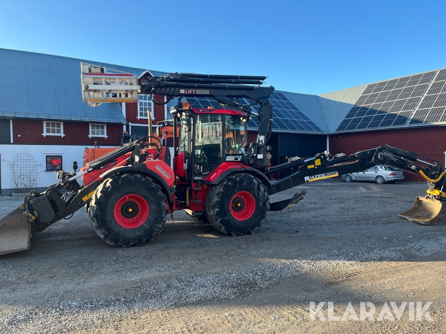 Grävlastare Huddig 1260C, Gotland, Klaravik auktioner