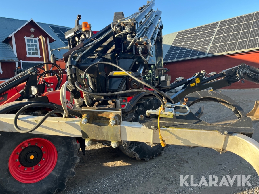 Grävlastare Huddig 1260C, Gotland, Klaravik auktioner